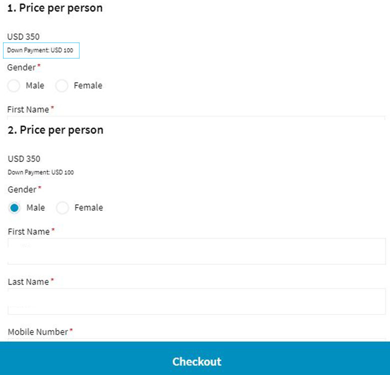Guide OF Online Booking