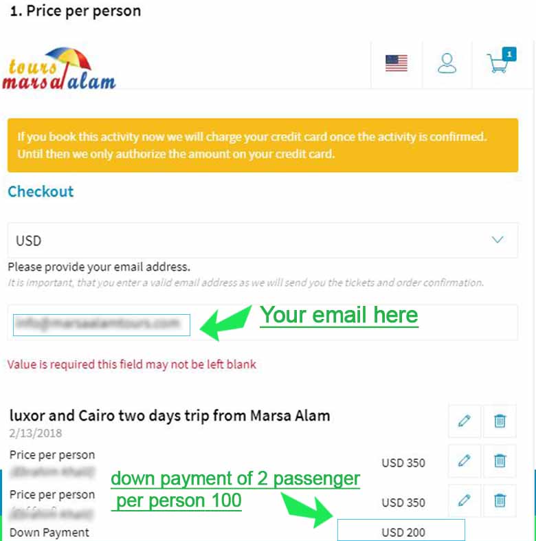 Guide OF Online Booking